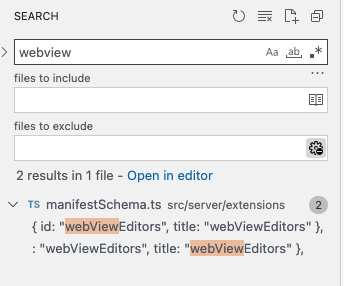 Search does not find all results · Issue #158753 · microsoft/vscode ...