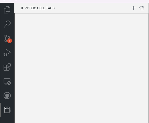 Jupyter: Cell Tags view should have some welcome content · Issue #11466 · microsoft/vscode ...