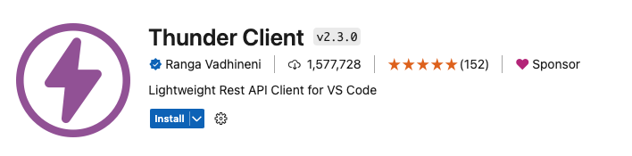 Consider on-boarding to vscode sponsor · Issue #958 · thunderclient/thunder-client-support · GitHub