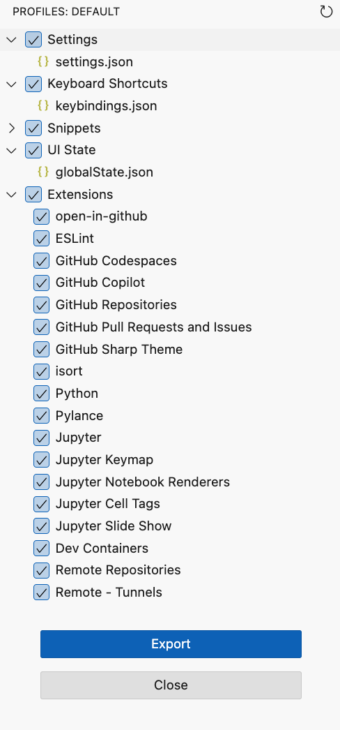 Remove Close button from Show Content Profile view · Issue #171088 · microsoft/vscode · GitHub
