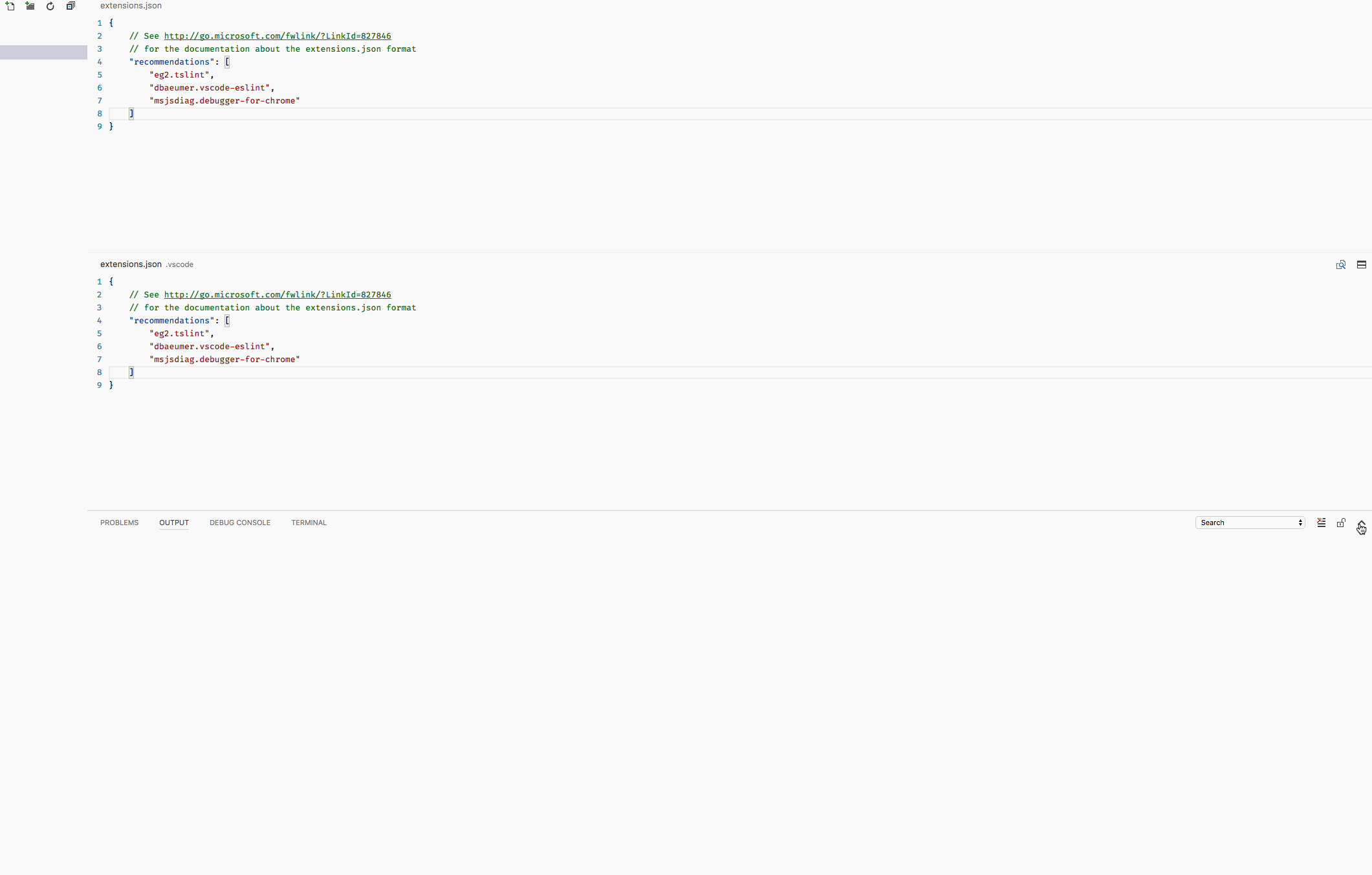 Terminal panel stays maximized when editor is split horizontally ...