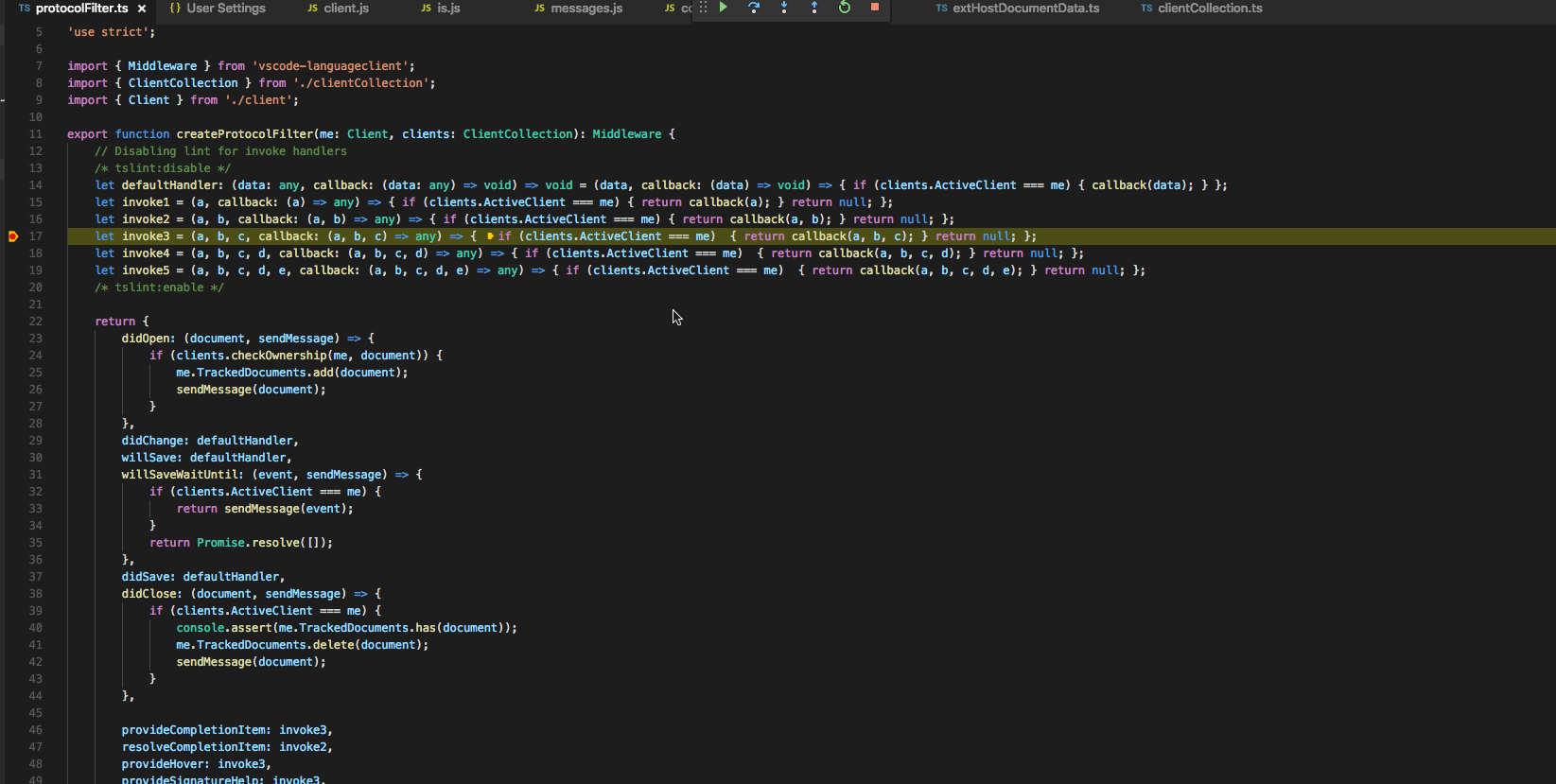 VS Code stops responding after opening extensionHostProces.js · Issue ...