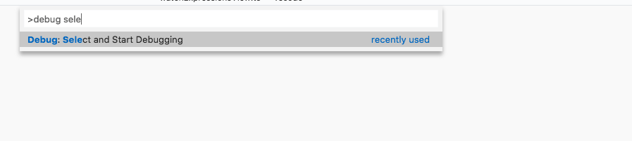 Add a command to open Quick Pick for picking debug target · Issue ...