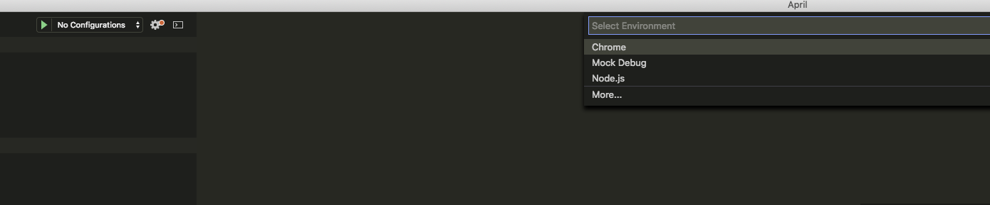 Inconsistency with debug configuration between Extension Development ...