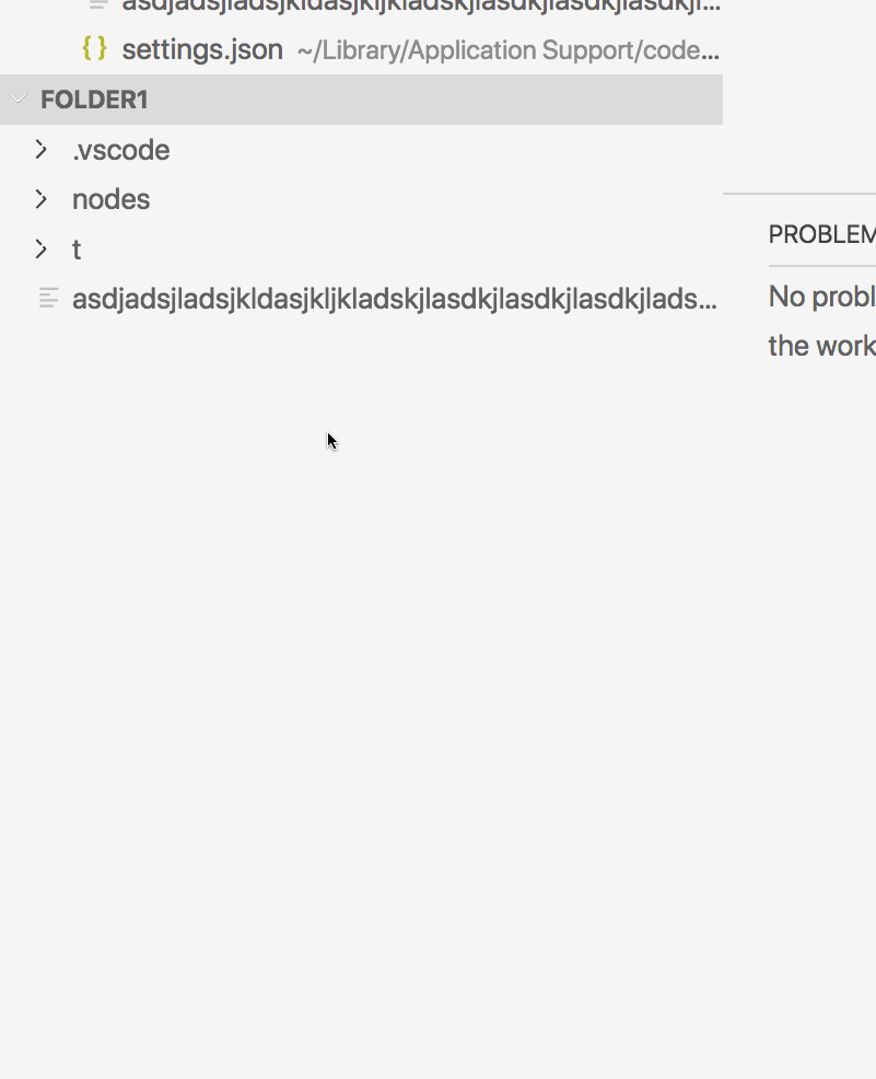 Filename changed when saving a file with '/' rather than creating a ...