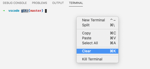 REPL console by default + clear the Terminal · Issue #88624 · microsoft/vscode · GitHub