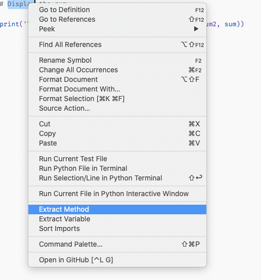 Implement Code Actions For Extract Method Extract Variable And Sort Imports · Issue 1922