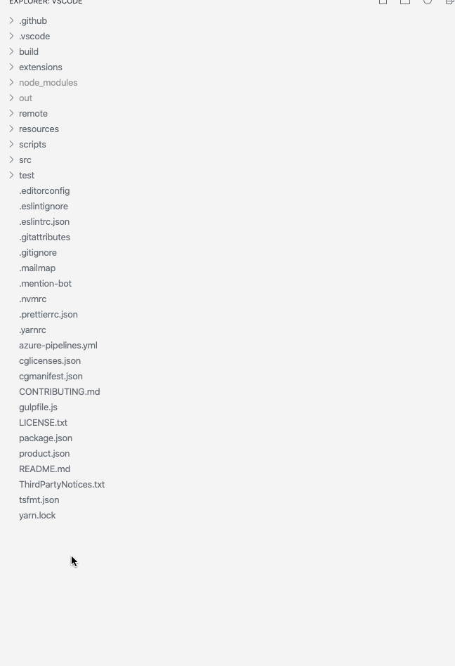Renaming folder doesnt work · Issue #89411 · microsoft/vscode · GitHub