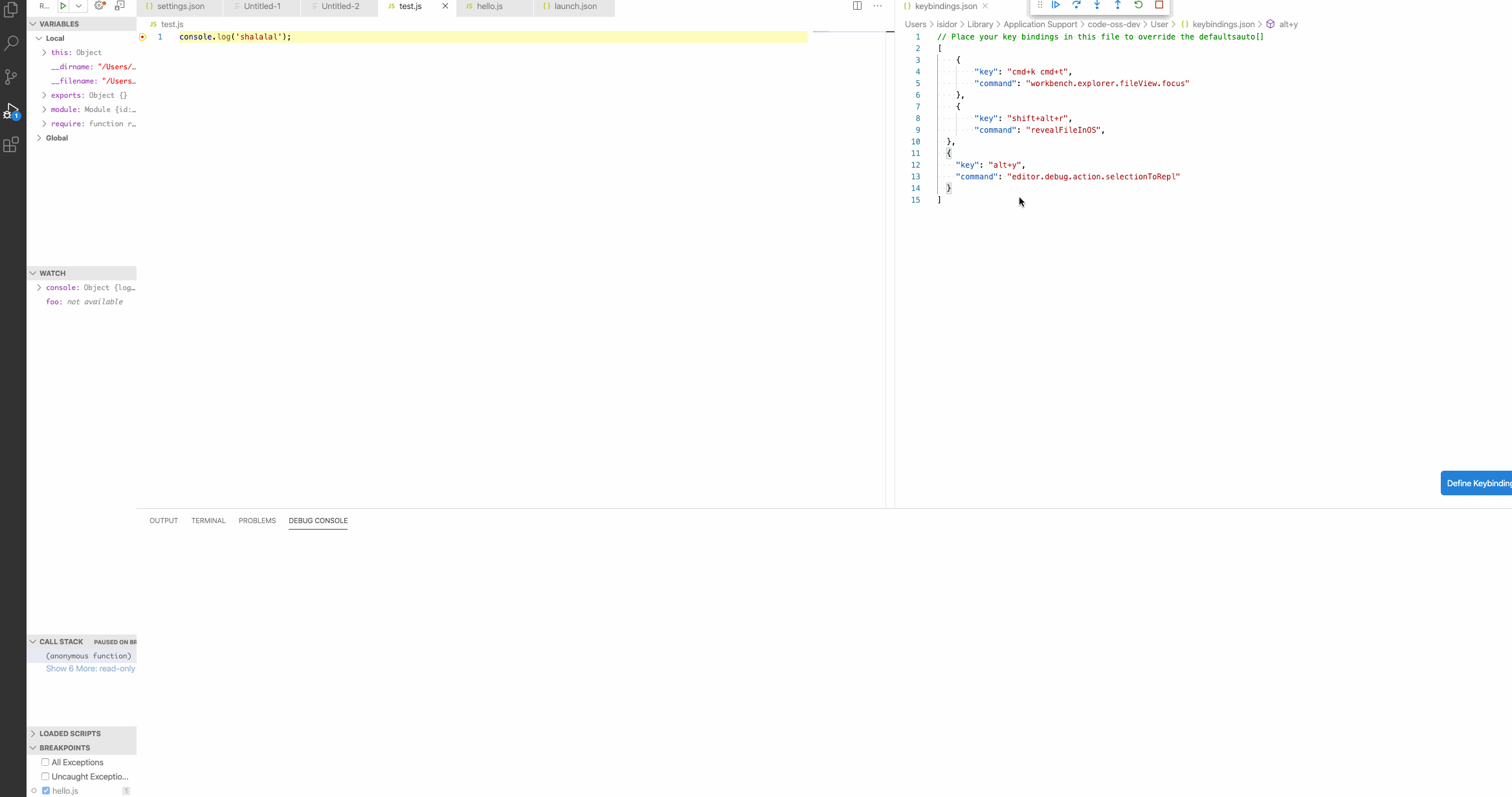 editor.debug.action.selectionToRepl does not seem to be working (?) · Issue #95395 · microsoft ...