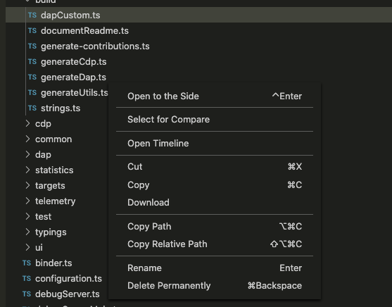 Custom menu: does not show on which list element the context menu is ...