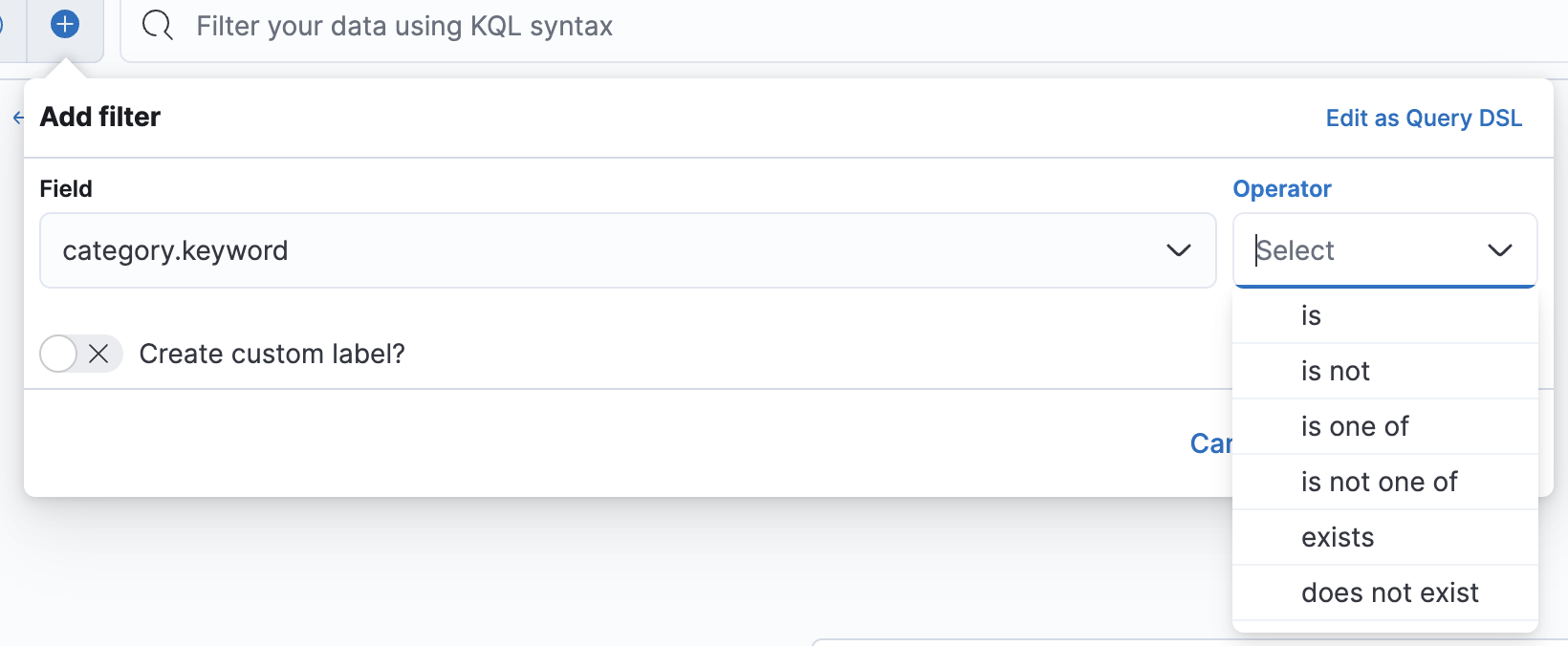 Allow users to specify "is one of" rather than just "is" in the condition for a log threshold ...