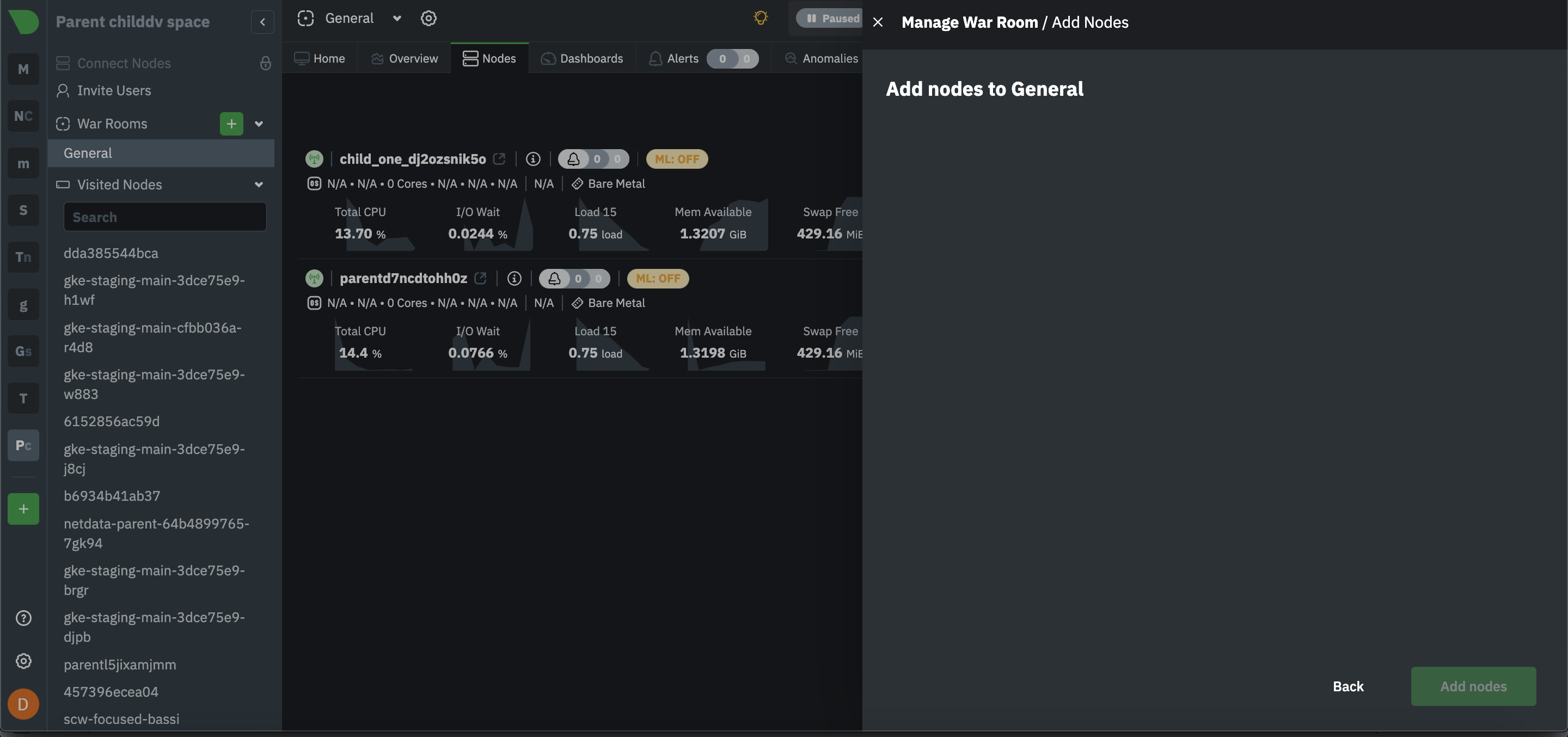[bug] Add Nodes Visible For Non Admin Members When It Shouldn T · Issue 453 · Netdata Netdata