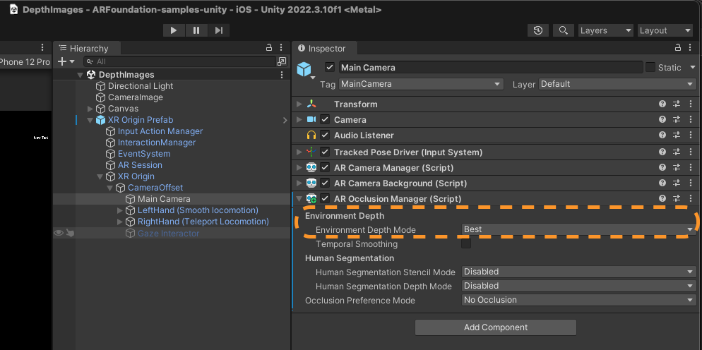 [Bug] Incorrect size of environmentDepthConfidenceTexture returned by AROcclusionManager · Issue ...