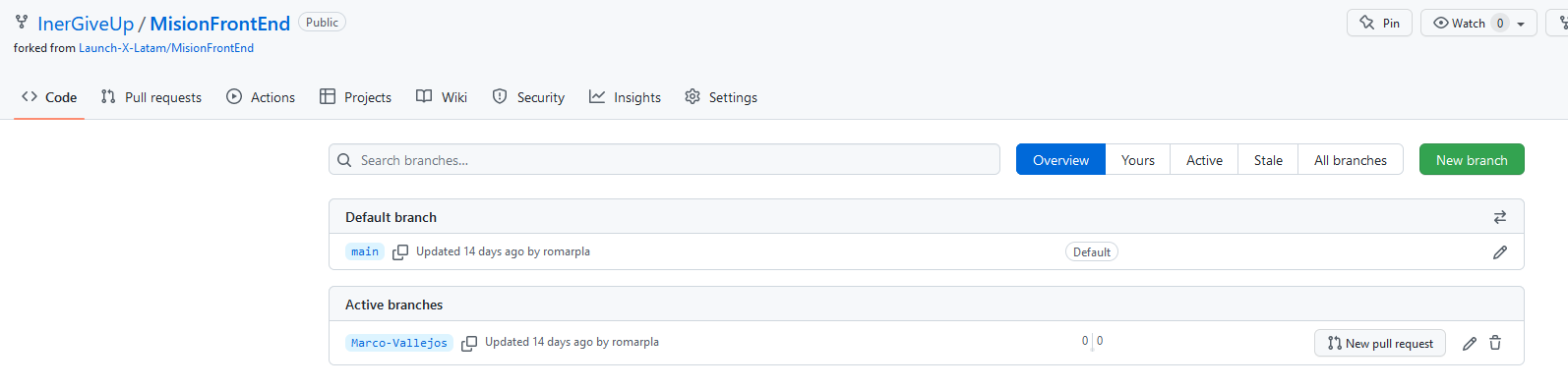 Donde se suben las Practicas de Front End · Launch-X-Latam MisionFrontEnd · Discussion #451 · GitHub