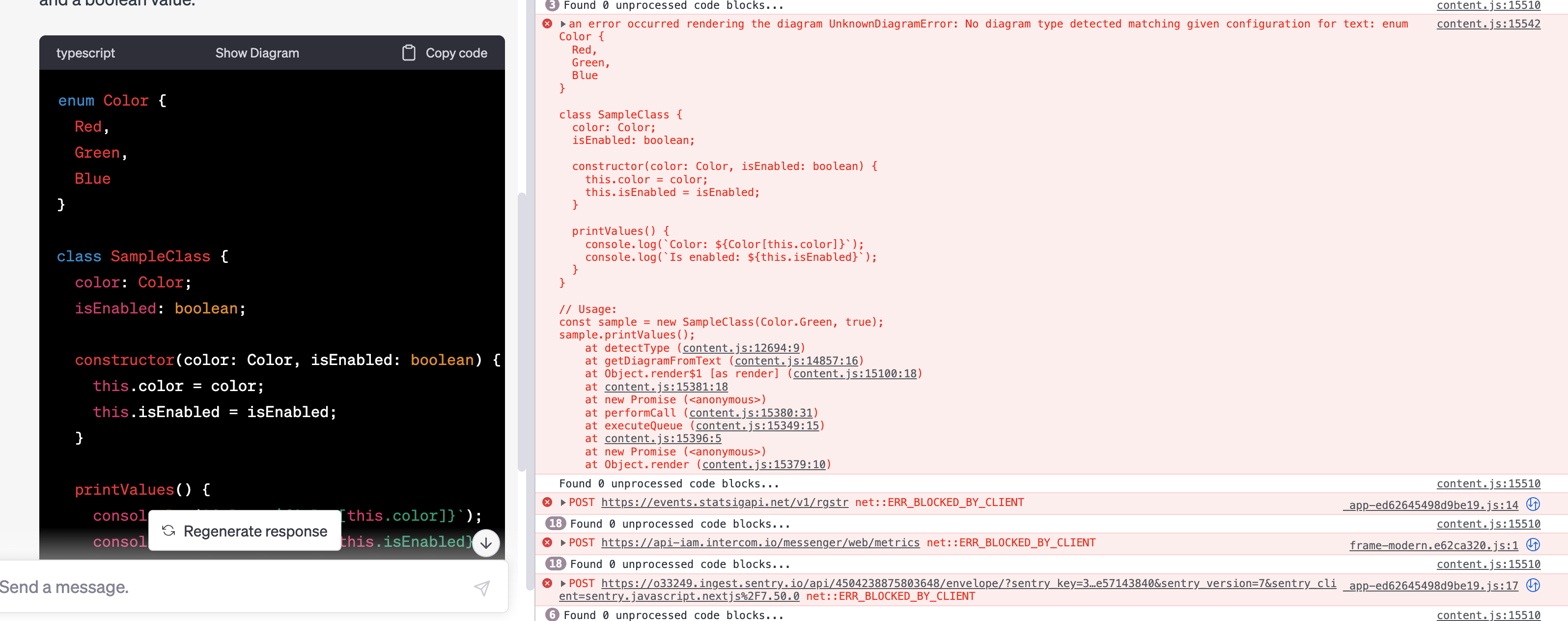 bug: Unknown Diagram Type · Issue #11 · dwmkerr/chatgpt-diagrams-extension · GitHub