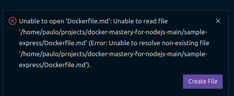 cmd+click on files without extension doesn't work in markdown · Issue #133030 · microsoft/vscode ...