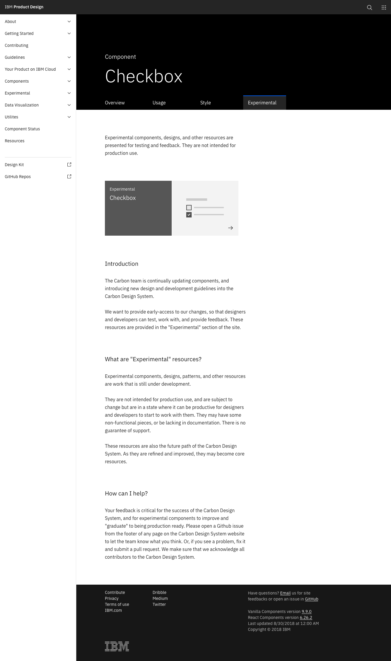 Reference the experimental version of a component in the prod component page · Issue #404 ...