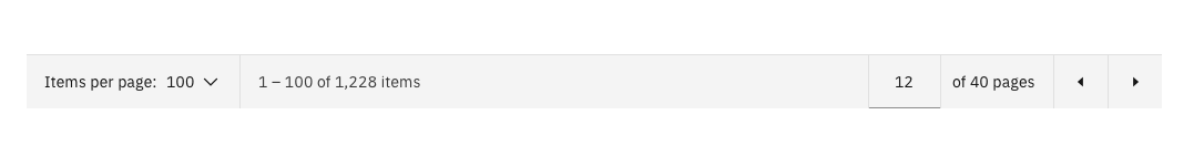 Design For Pagination Number Input · Issue 5546 · Carbon Design System
