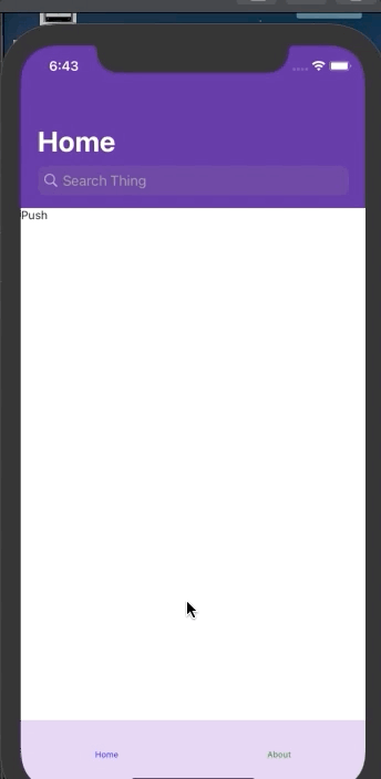 Hideonscroll Doesnt Work As Expected When Using A Searchbar · Issue 6848 · Wixreact Native 