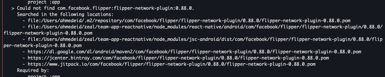 CocoaPods could not find compatible versions for pod x? · Issue #2283 · facebook/flipper · GitHub