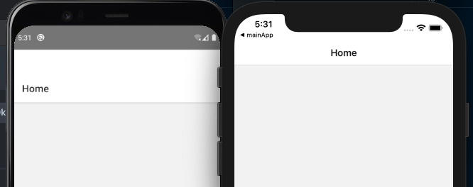 android header have double the height. · Issue #1028 · software-mansion ...