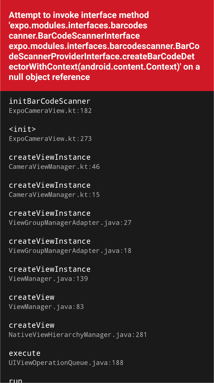 [Camera] Camera app doesn't seem to be working with either `expo-dev-client` or `bare-workflow ...