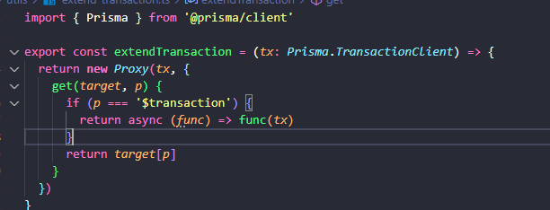 Transactions inside transactions, is that possible? · prisma prisma ...