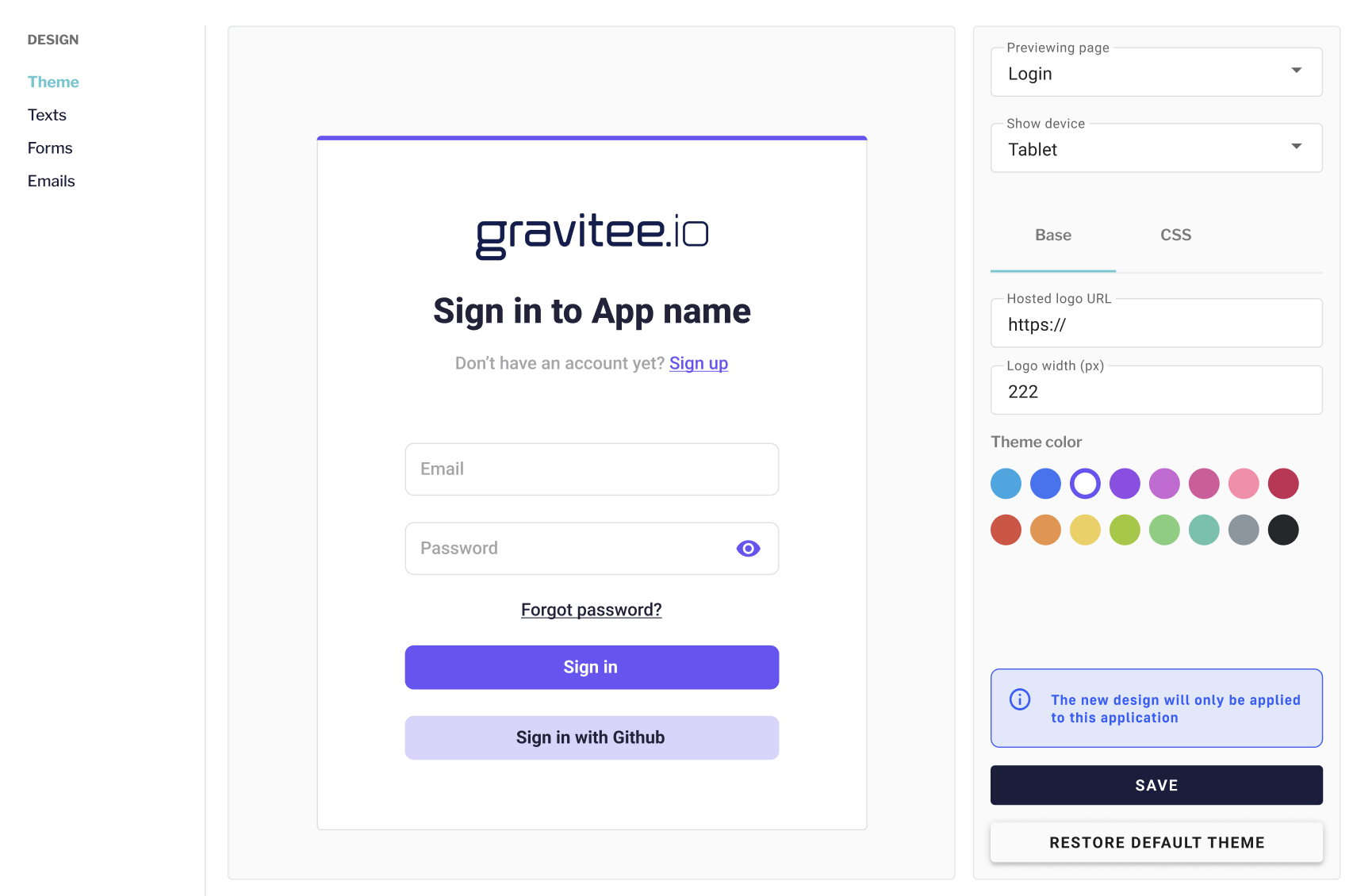Management Forms Override Default Theme · Issue 8044 · Gravitee Ioissues · Github