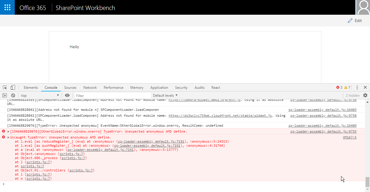 Error calling external scripts in react-script-editor · Issue #736 · pnp/sp-dev-fx-webparts · GitHub