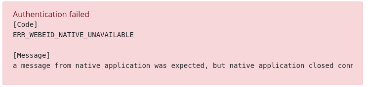 webextension cannot communicate with native app (`ERR_WEBEID_NATIVE_UNAVAILABLE`) in Fedora ...
