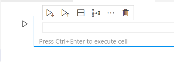 Native Notebooks: Why does cell status bar say "Ctrl+Alt+Enter" to run ...