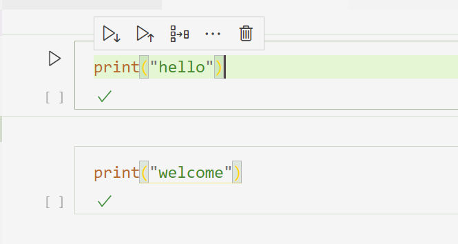 Native Notebooks - Green Check on Clear all Outputs · Issue #121986 · microsoft/vscode · GitHub