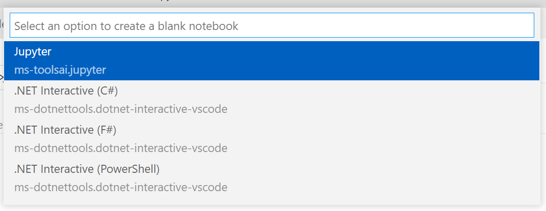 Native Notebooks - Drop down options for "Create new notebook" command gone · Issue #5957 ...