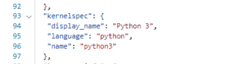 Notebooks - Language attribute in kernelspec metadata gone · Issue #8003 · microsoft/vscode ...