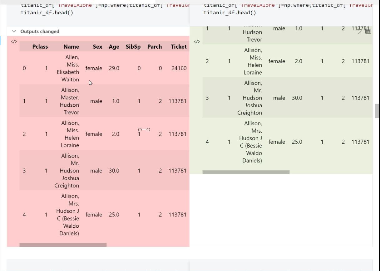 Notebooks Diff Outputs Staggered · Issue 135821 · Microsoftvscode