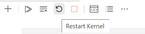 Add restart kernel to notebook toolbar · Issue #2111 · dotnet ...