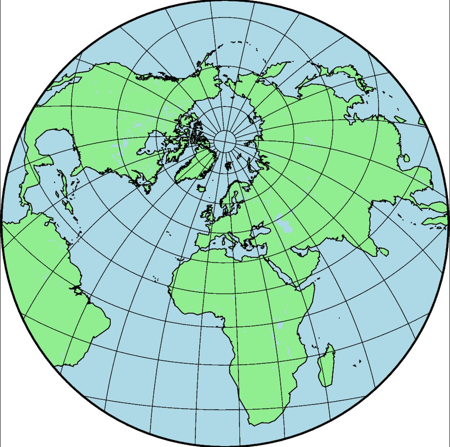 Pygmt Can Not Create Regional Stereographic Projection Map · Issue 7487 · Genericmappingtools