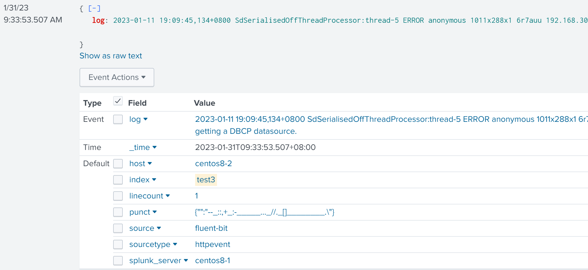 How To Remove Log Field In Splunk Event · Issue 6757 · Fluent Fluent Bit · Github