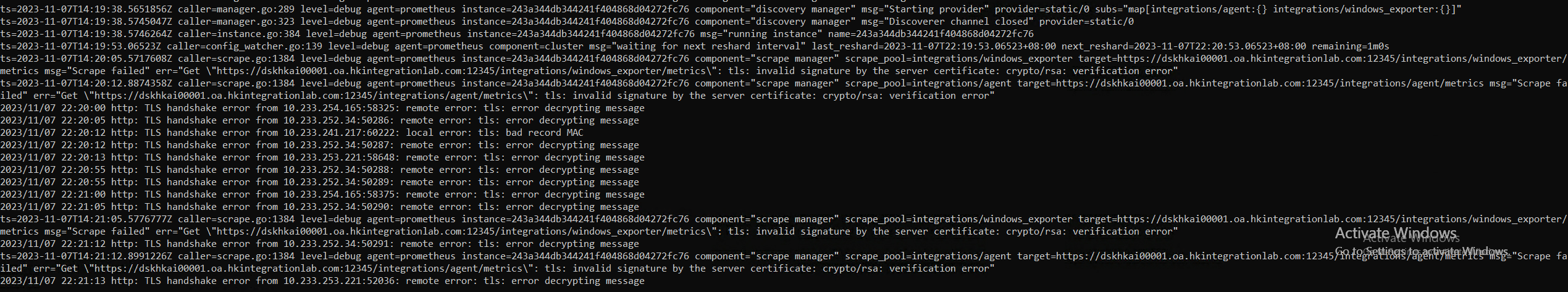 Tls Version Setting Is Not Documented · Issue 5729 · Grafanaagent · Github 7422