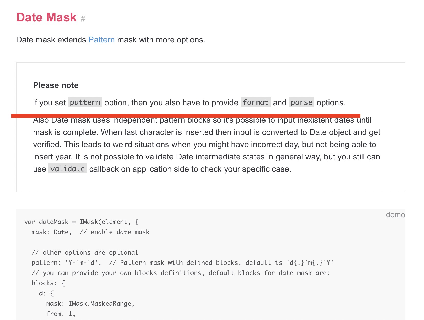 Angular IMask: end of input truncated · Issue #697 · uNmAnNeR/imaskjs · GitHub