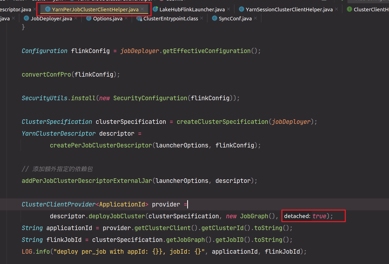 flink的原生参数 -d datched ,chunjun写死为true的问题 · Issue #1150 · DTStack/chunjun · GitHub
