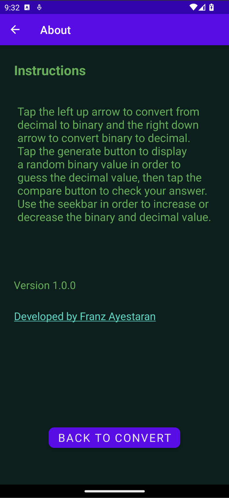 GitHub - Code-Munkeys/Binary2Decimal