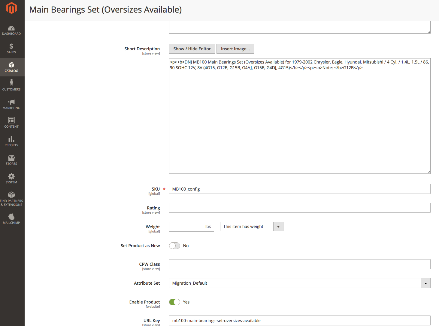 Url Key For Products Is Not Migrated To Magento 2 · Issue 602 · Magento Data Migration Tool