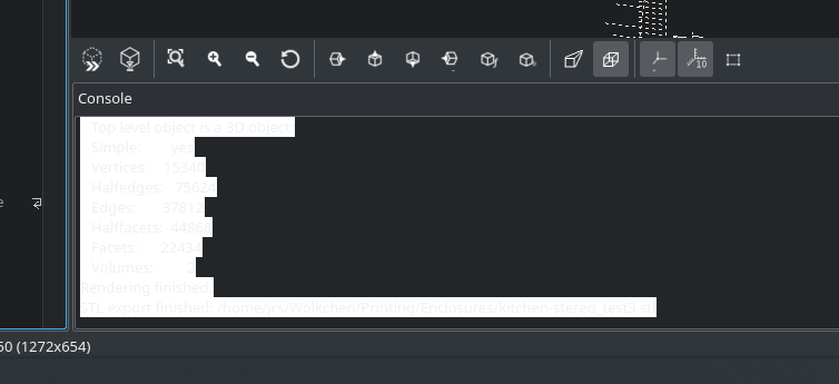 Linux w/ Dark Theme: New Console's Text Illegible · Issue #3645 · openscad/openscad · GitHub