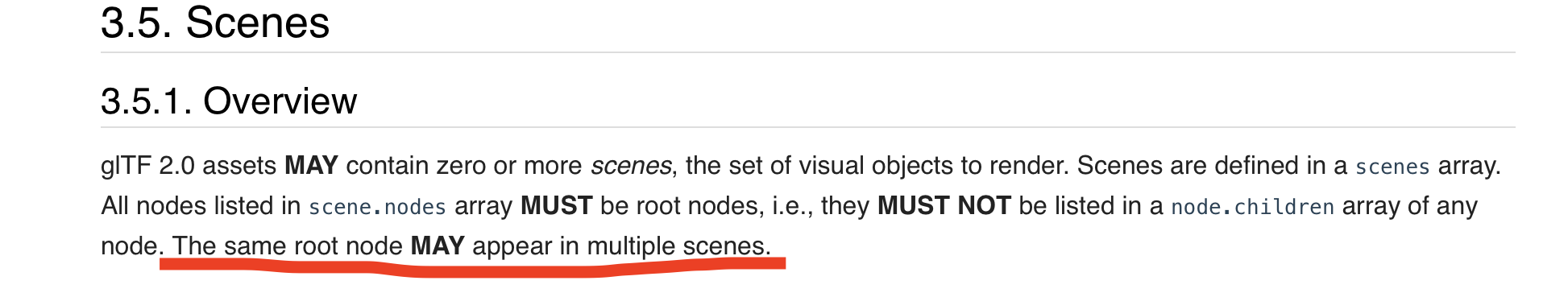 Allow root nodes in multiple scenes · Issue #831 · donmccurdy/glTF-Transform · GitHub