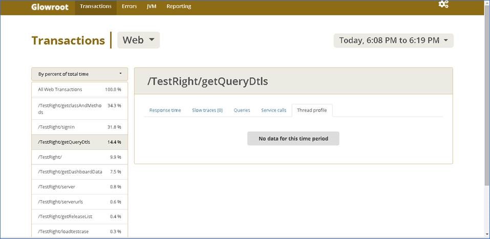 Not getting trace in thread profile · Issue #495 · glowroot/glowroot · GitHub