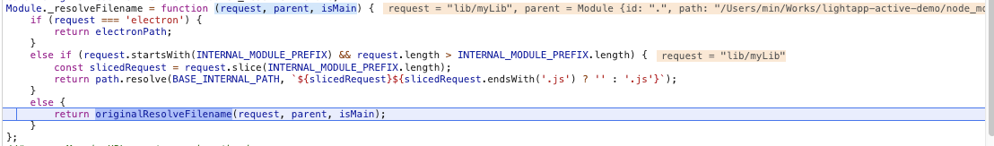 How can i pass options to require.resolve · Issue #25518 · electron/electron · GitHub