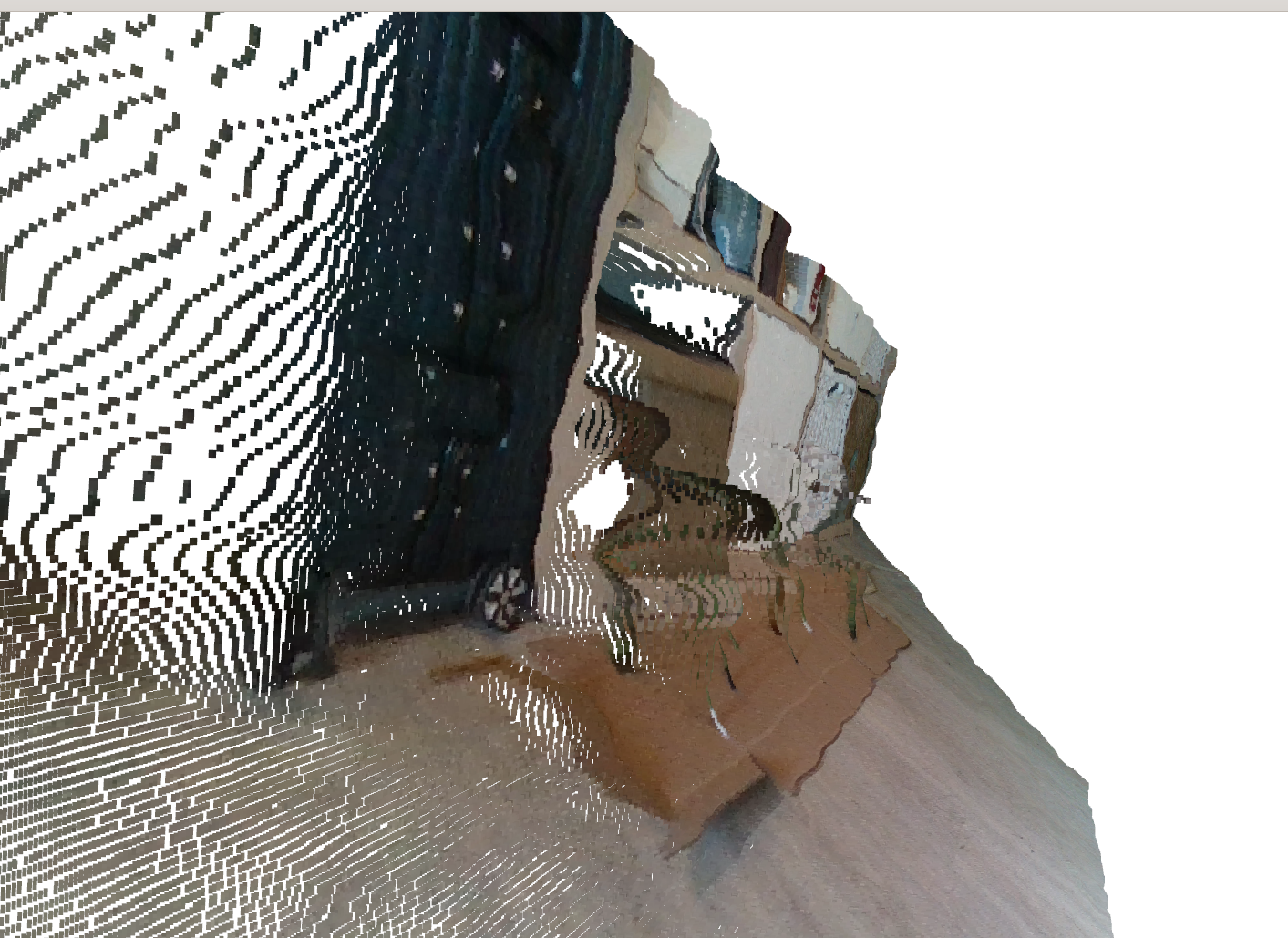Point Cloud from Zed 2i and D435 looks distorted. · Issue #5528 · isl-org/Open3D · GitHub