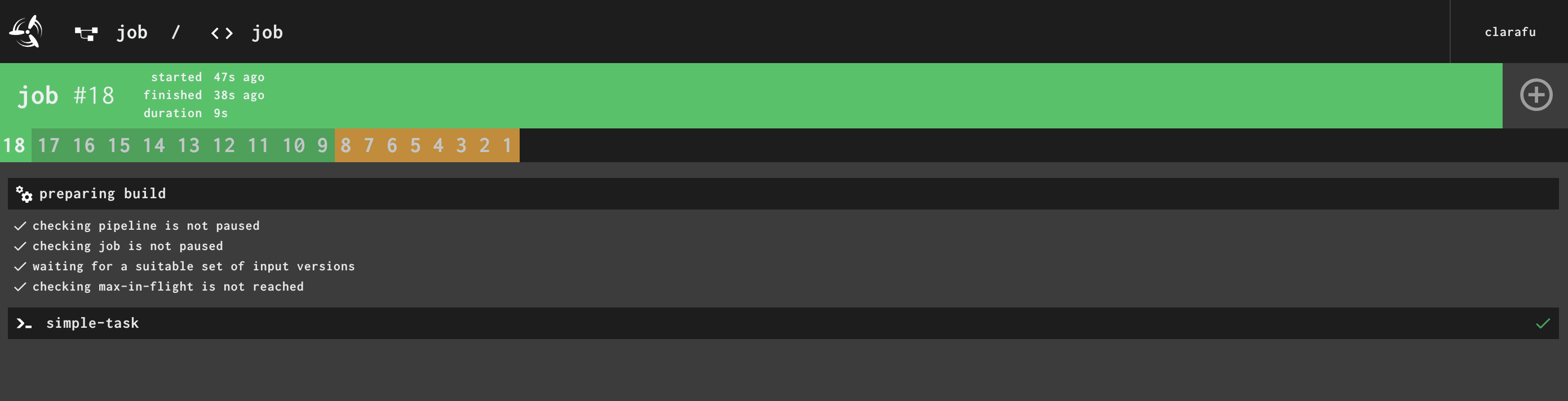 Trigger and abort button feedback · Issue #3185 · concourse/concourse · GitHub
