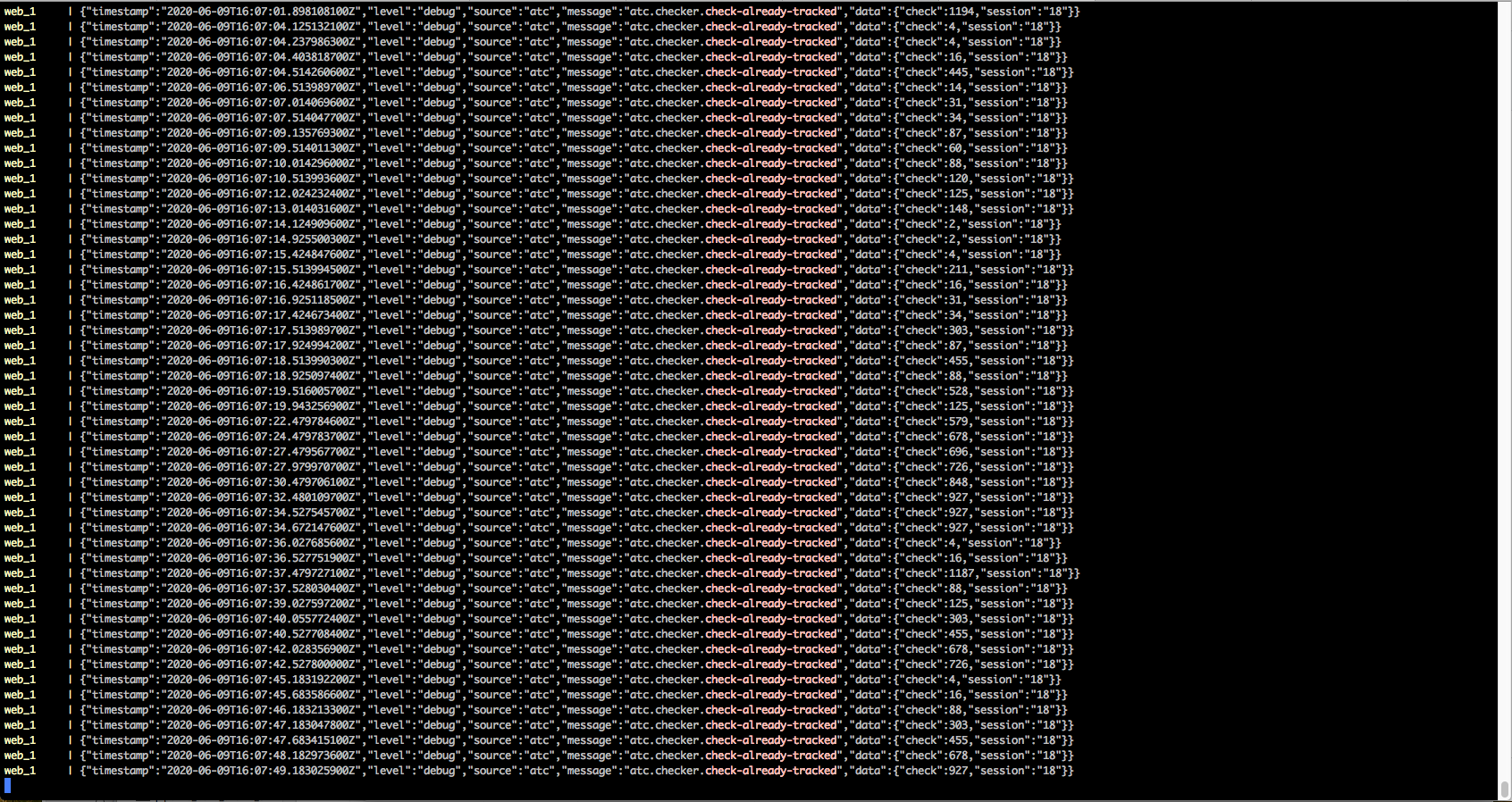Resource checks can wait for multiple checker intervals before being ...